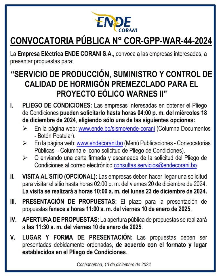 Convocatorias Públicas